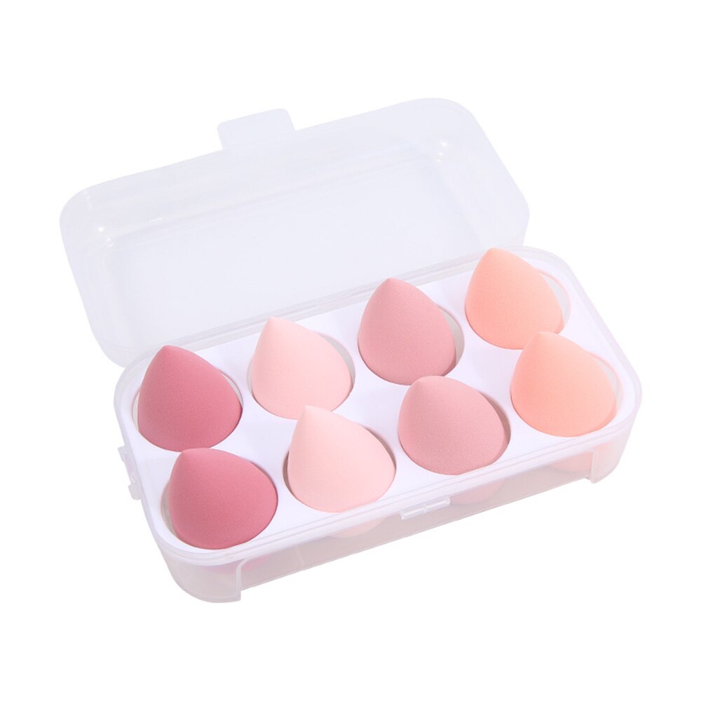 8Pcs/Set Water Shape Cosmetic Puff Makeup Sponge B... – Grandado