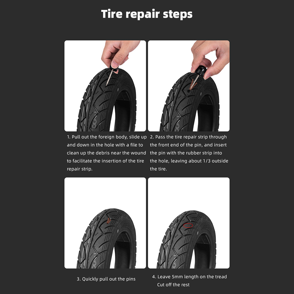 Bicycle Tubeless Tire Repair Sets Portable Integra... – Grandado