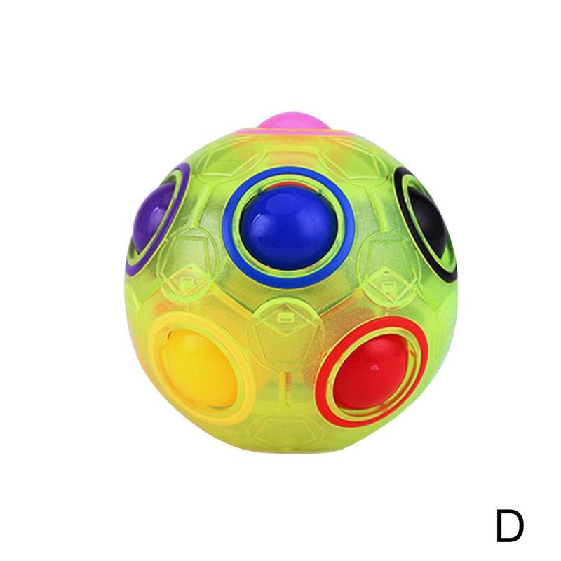 Luminous Decompression Magic Rainbow Ball Fun Gadg... – Vicedeal