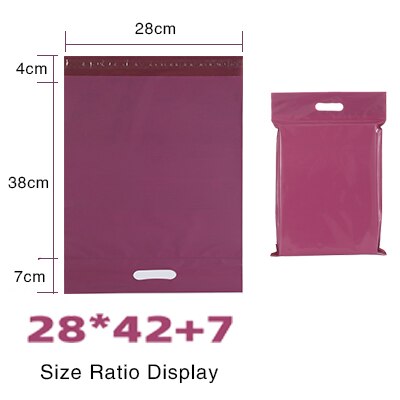 50pcs/Lots Purple Courier Bag Express Mail Bags Wi... – Grandado