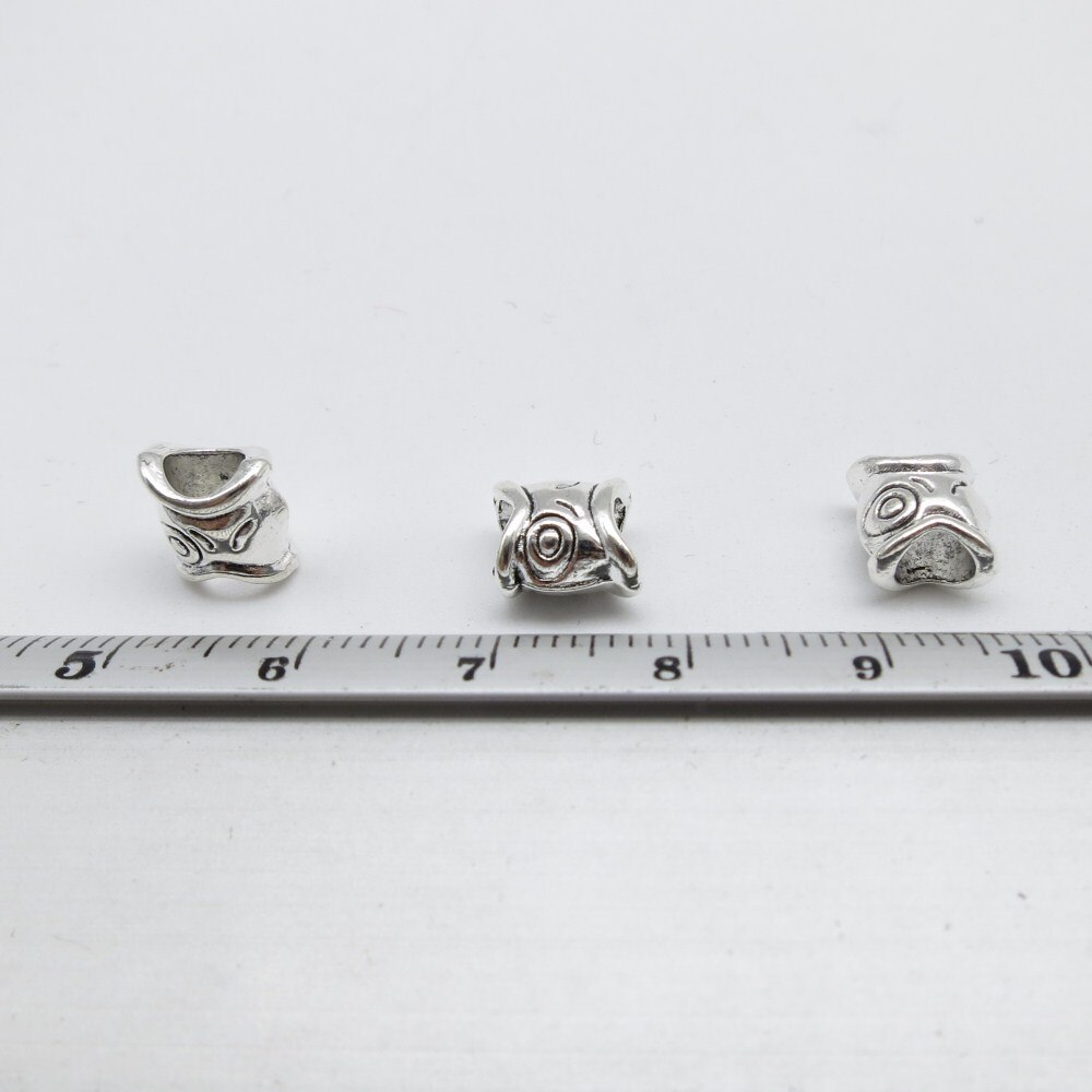 10pcs-30pcs Tibetan silver fish style hair braid d... – Grandado