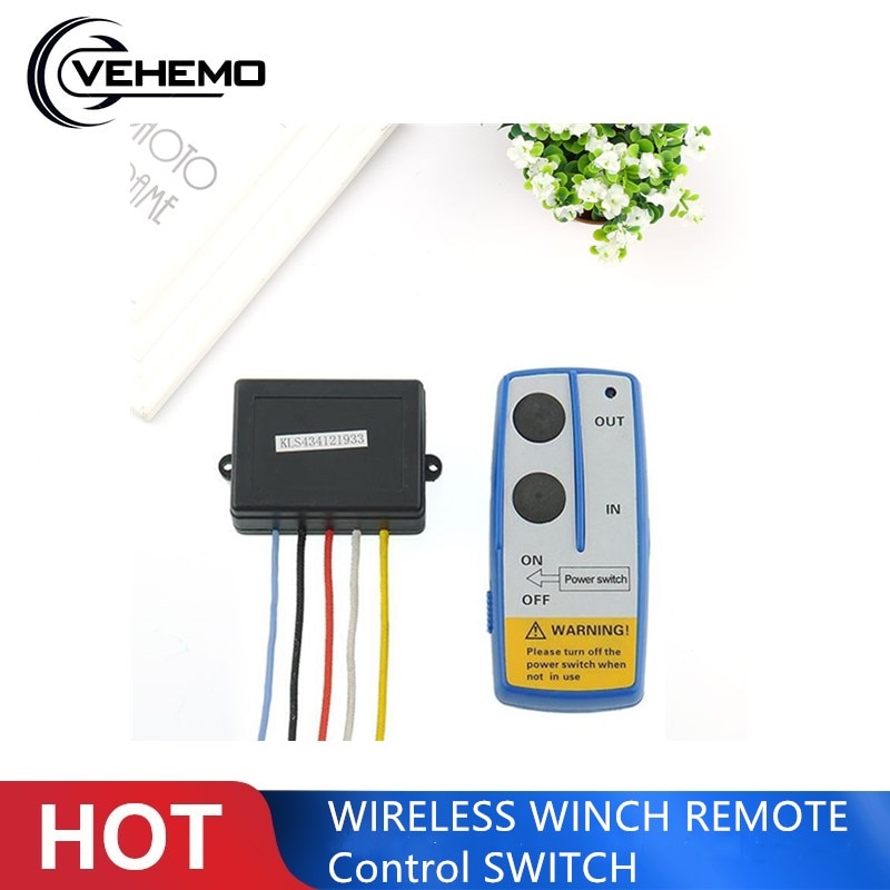 WIRELESS WINCH REMOTE Control SWITCH lift gate dum... – Grandado