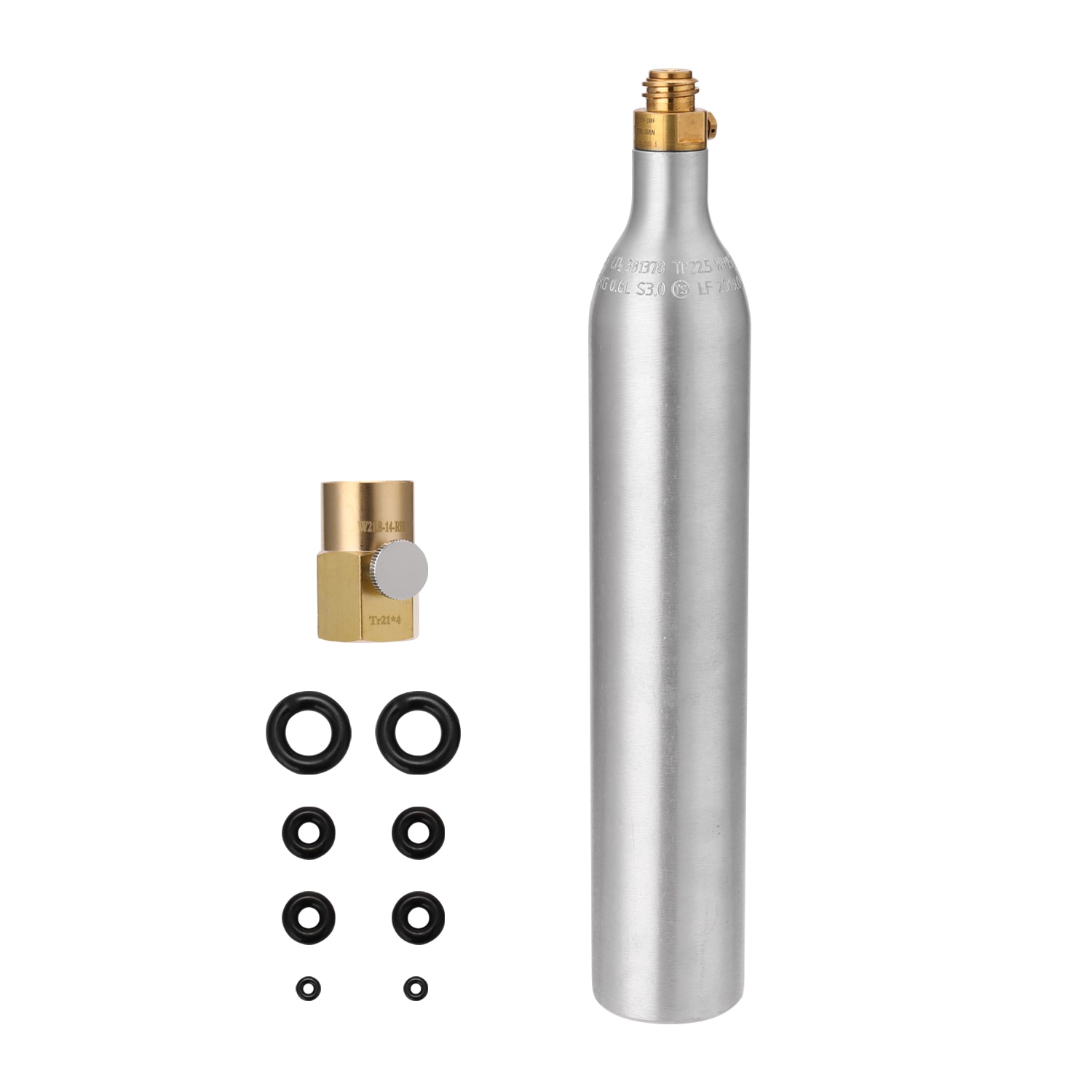 Sodawater Bottle Cylinder 0.6L High Compressed Bot... – Vicedeal