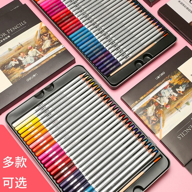 Powerful colored pencils 24 colors 36 colors 48 co... – Grandado