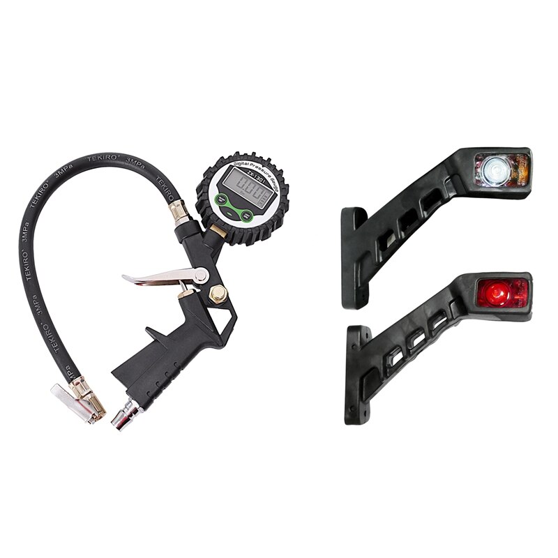 1x Digitale Air Bandenspanning Inflator Gauge & 2X... – Grandado