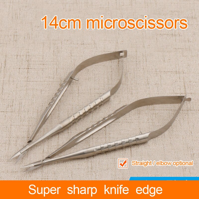 Microscopic Instruments 14 cm Micro Scissors Inner... – Grandado