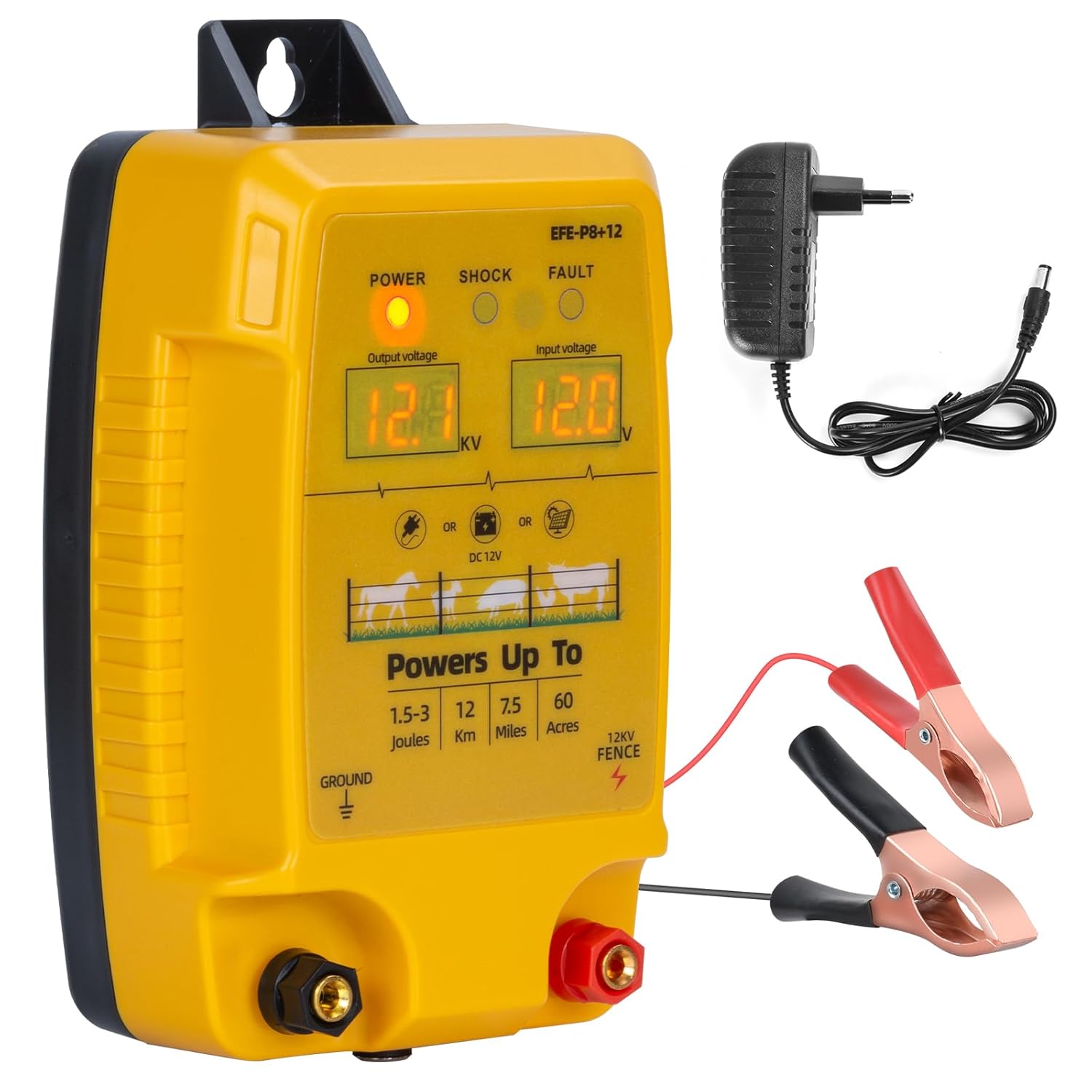 12km elektriske hegn, dyrehegn, dyr, fjerkræavl, h... – Vicedeal