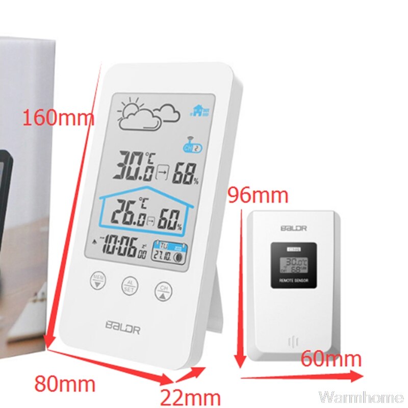 Digital Weather Station Displays Hygrometer Thermo... – Grandado