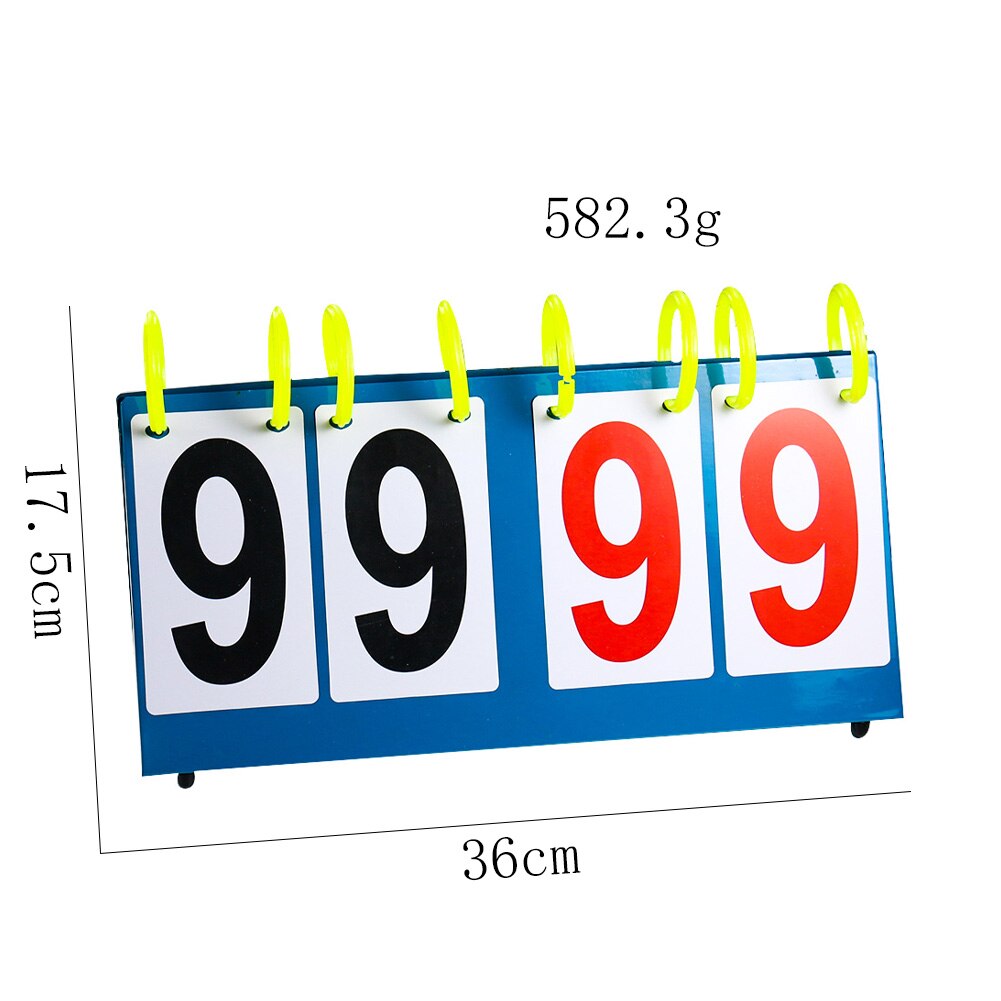 4 Digit Scoreboard Sports Competition Scoreboard f... – Vicedeal