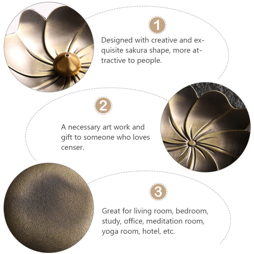 1 pc sakura form rökelse brännare rökelse ugn elds... – Grandado