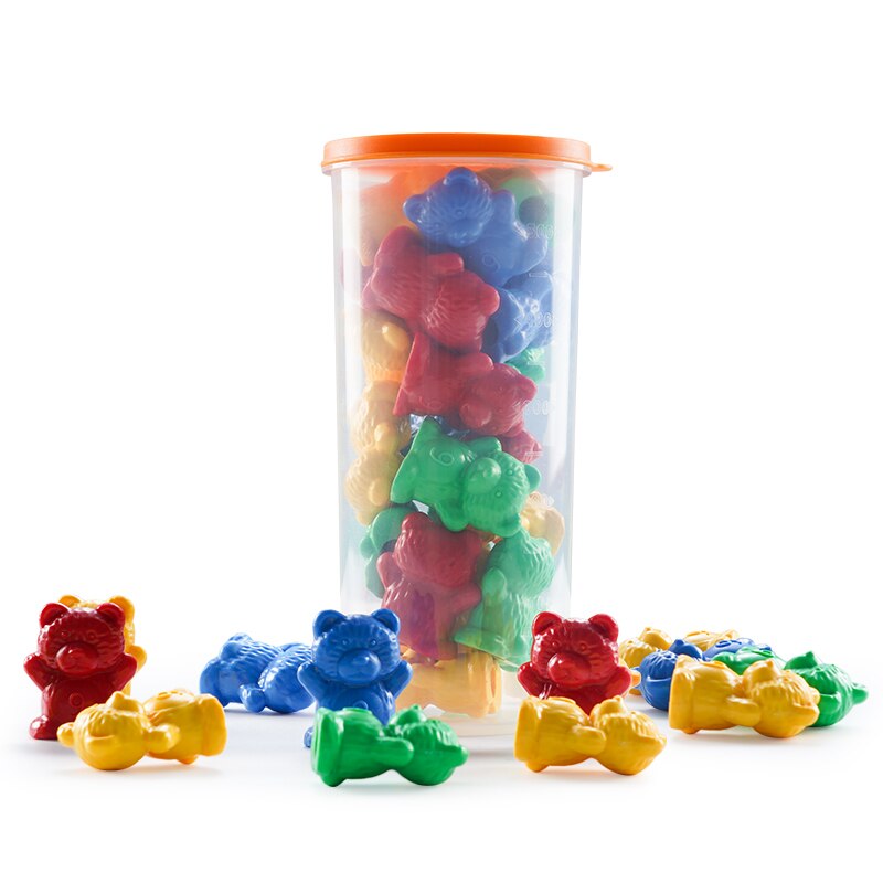 6 set Counting Bears With stickers Stacking Cups M... – Grandado 6 set Counting Bears With stickers Stacking Cups M... – Grandado