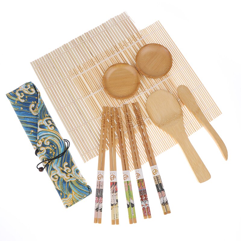 12Pcs/set DIY Bamboo Sushi Maker Set DIY Sushi Cur... – Vicedeal