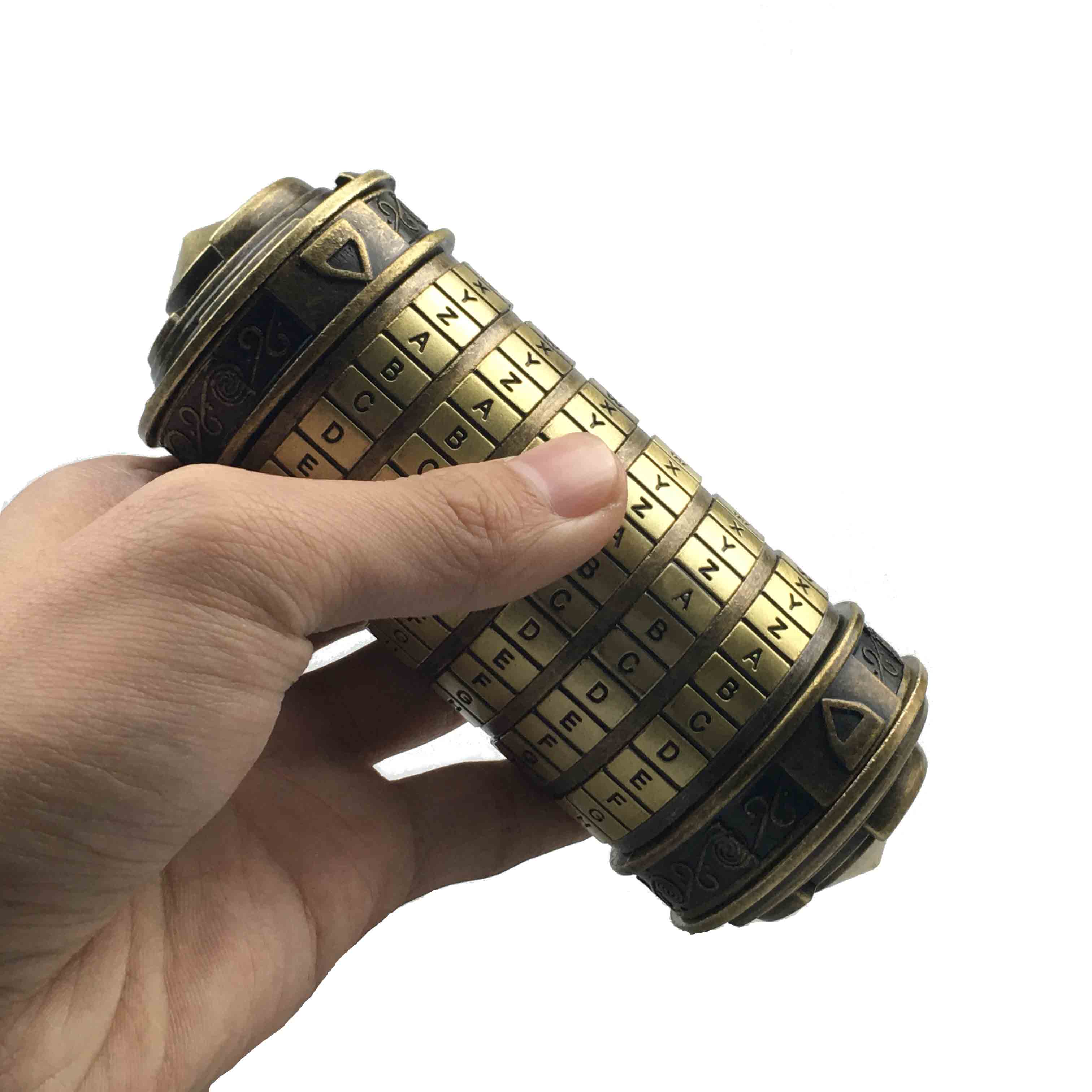 Da Vinci Code Lock Toys Metal Cryptex Locks Retro ... – Vicedeal