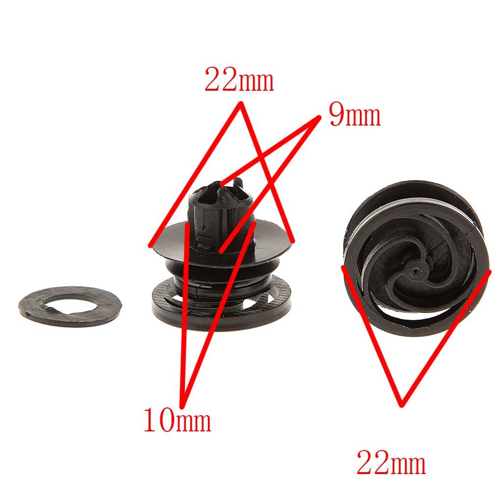 20pcs Door Trim Panel Retainer Clip for 98-on VW P... – Grandado