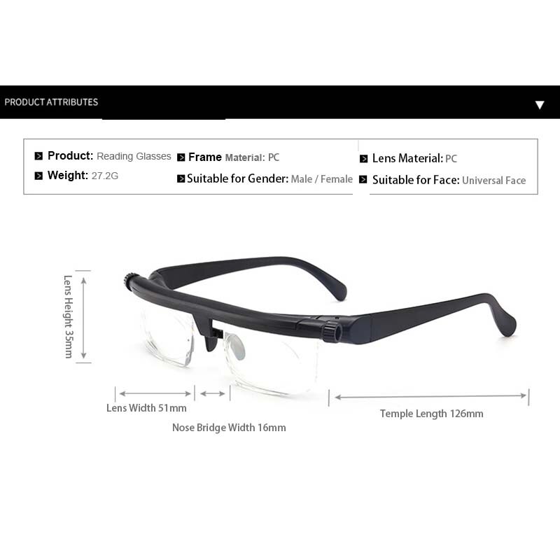 Neue Aktualisierung Myopie Hyperopie 2 in 1 Gläser... – Grandado