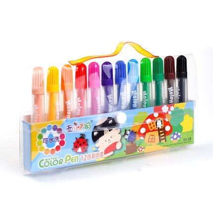Children's watercolor pen set 12/24/36 color kinde... – Vicedeal