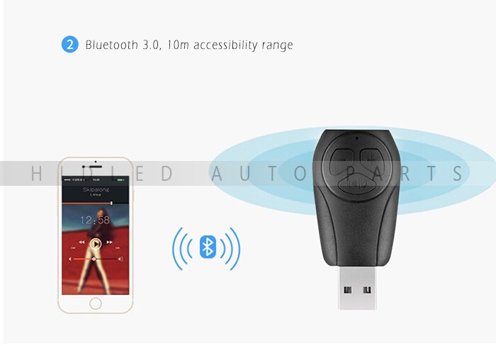 Usb bluetooth u disk aux bluetooth højttaler, head... – Grandado