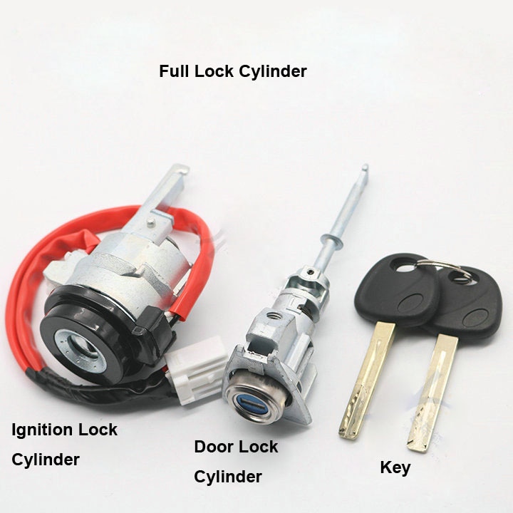 Full Door Lock Cylinder for Hyundai IX35 Ignition ... – Grandado