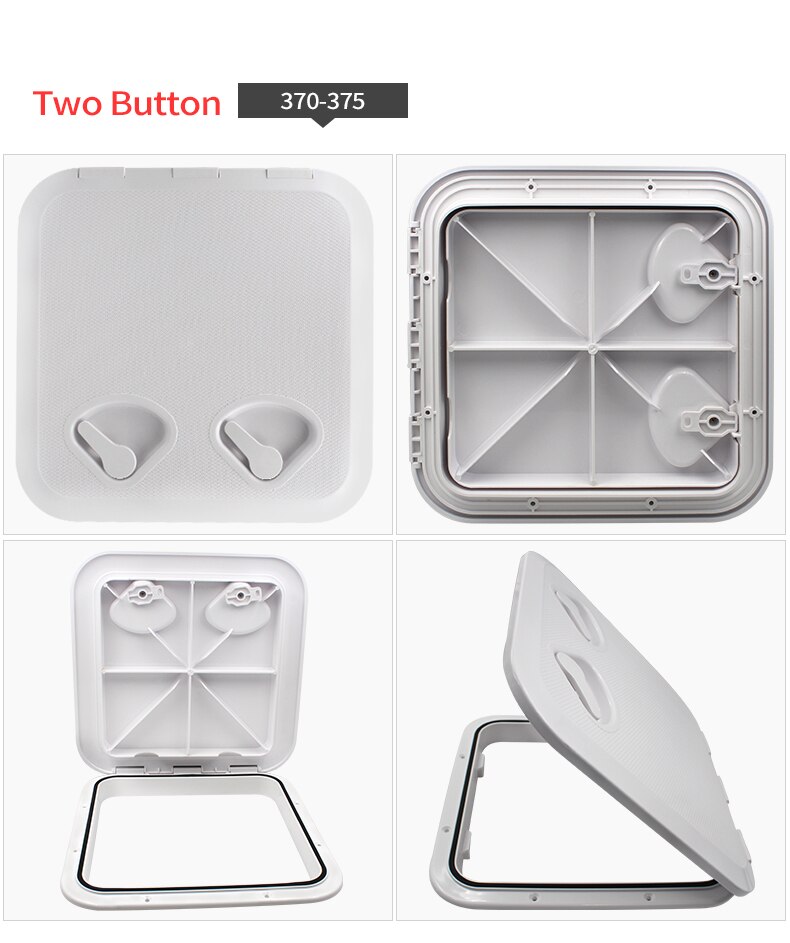 370*375mm ABS Plastic Anti Aging Ultraviolet White... – Grandado