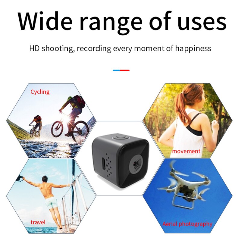 SQ28 HD 1080P sport étanche DV pas de lumière infr... – Grandado