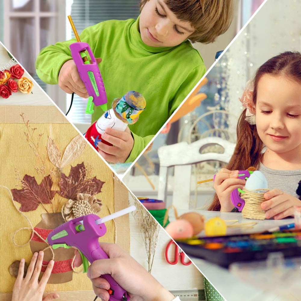 Mini Glue Gun Tool Kit with Glue Sticks Melt Glue ... – Vicedeal