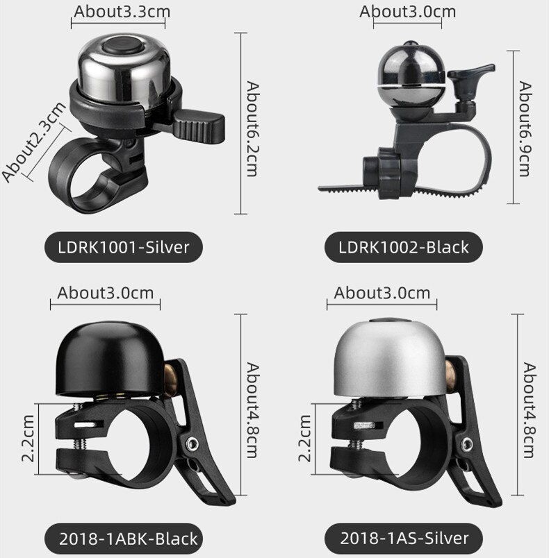 ROCKBROS Cycling Ring Bell MTB Road Bike Clear Lou... – Vicedeal