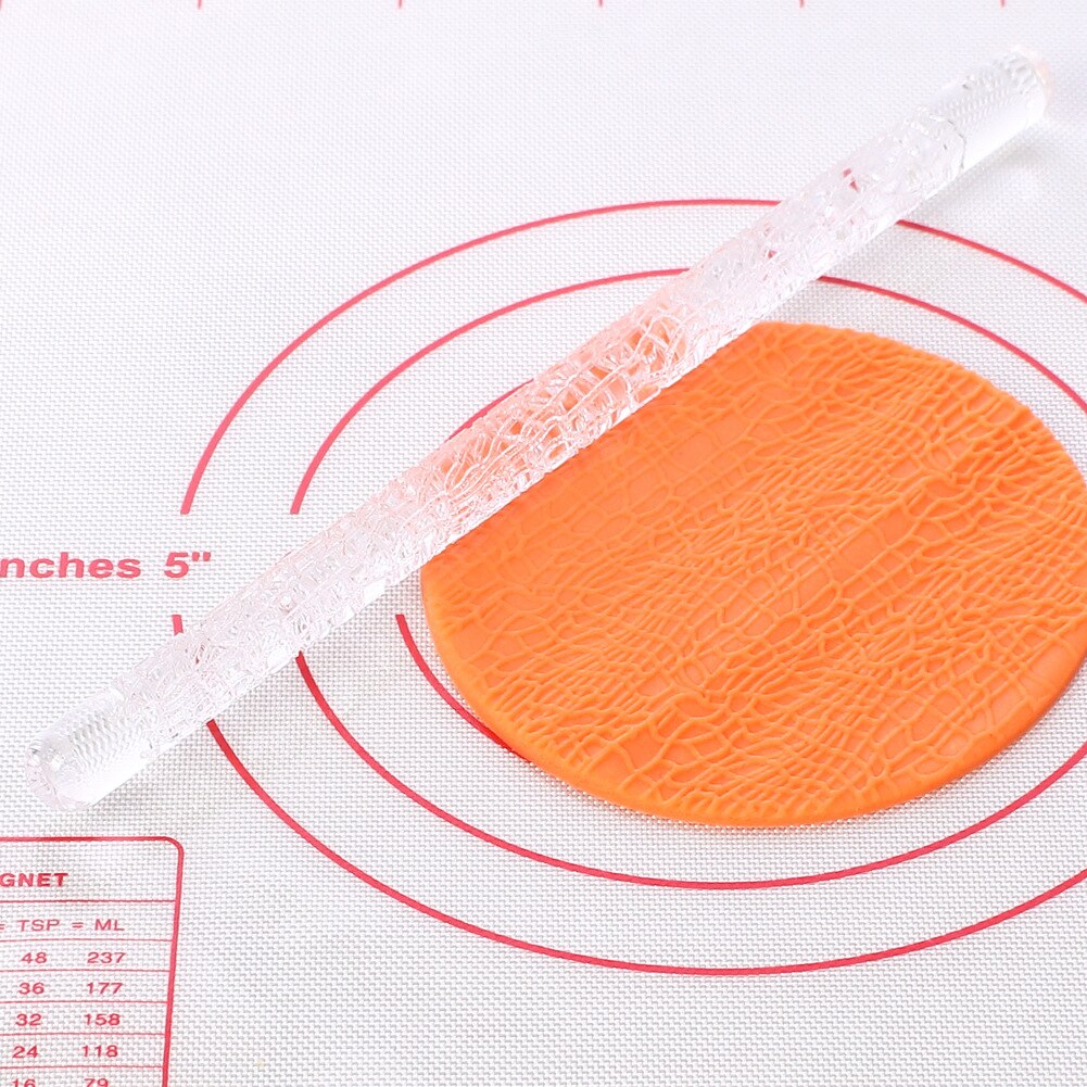 Transparent Acrylic Carved Rolling Stick Crocodile... – Grandado