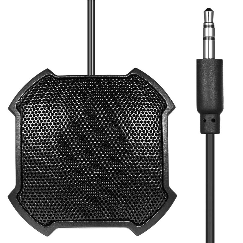 Condenser Microphone 3.5mm Plug Mic Tabletop Omnid... – Grandado