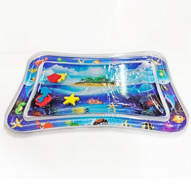 Inflatable Tummy Time Premium Water mat Infants an... – Grandado