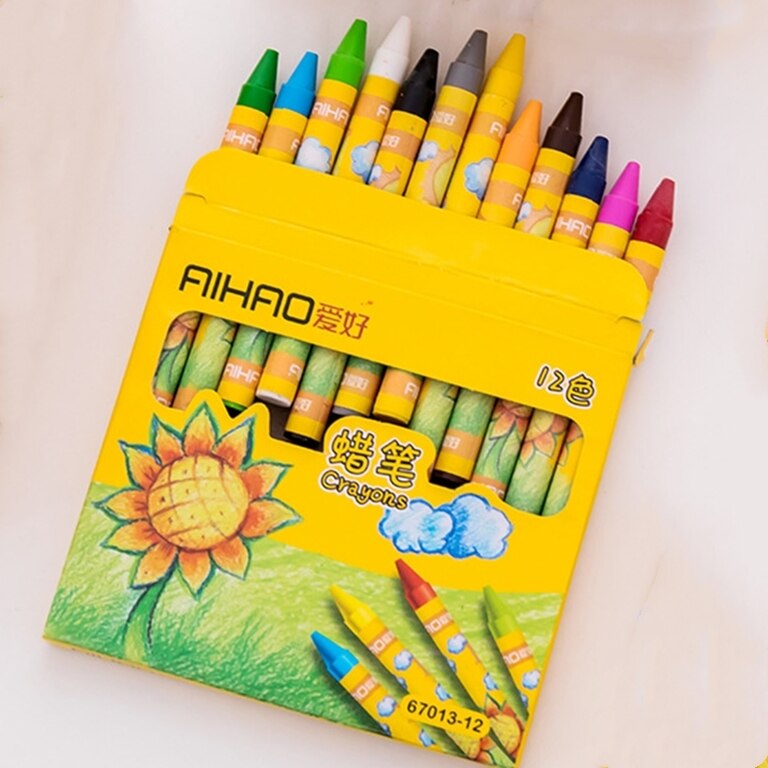 12pcs/set Children's painting multi color crayon c... – Vicedeal