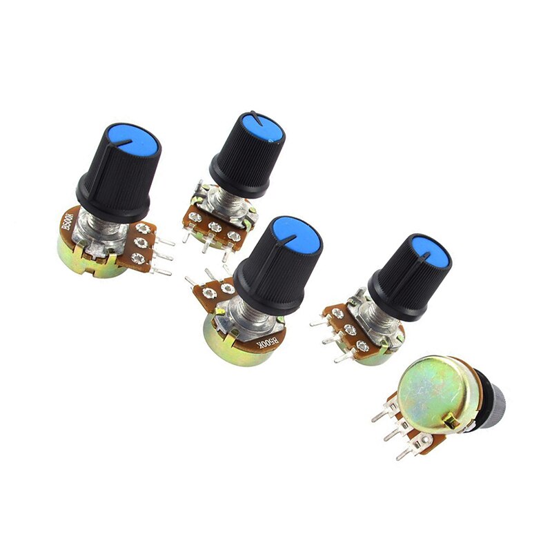 B500k 500k ohm 3 terminaler roterende ob-type pote... – Grandado