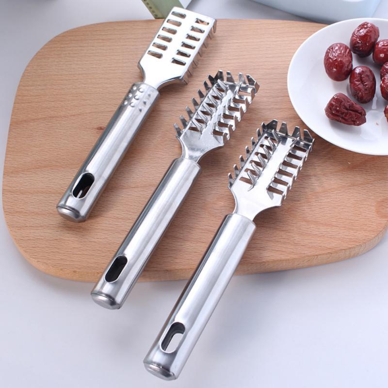 Stainless Steel Fish Skin Brush Fast Remove Fish S... – Grandado