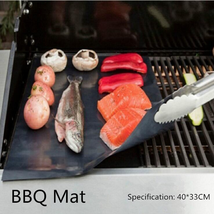 Ptfe Non-stick BBQ Grill Pad Barbecue Baking Pad R... – Grandado