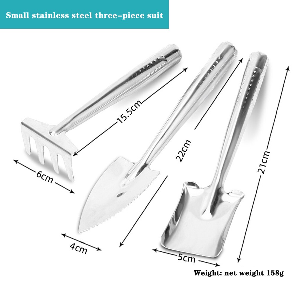 3PCS/SET Mini Small Shovel Spade Flat/Tip shovel H... – Grandado