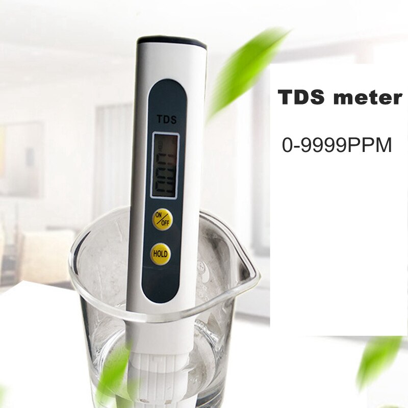 0-9999ppm Portable Digital TDS Meter Waterproof Wa... – Grandado