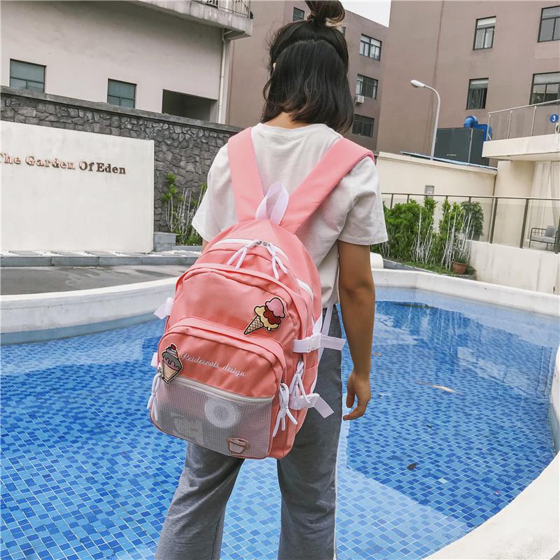 Backpack Women Backpack Girl Student Backpack Japa... – Vicedeal