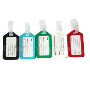 10Pcs/lot ID Tag Name Tag Label PVC Travel Luggage... – Grandado