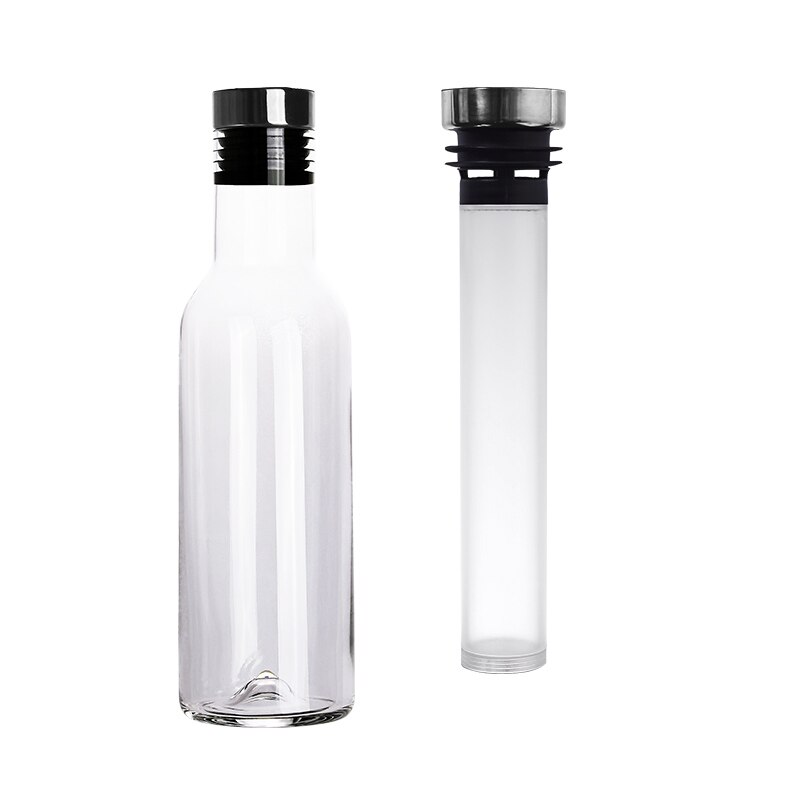 quick crystal glass wine cooler decanter bottle bu... – Vicedeal