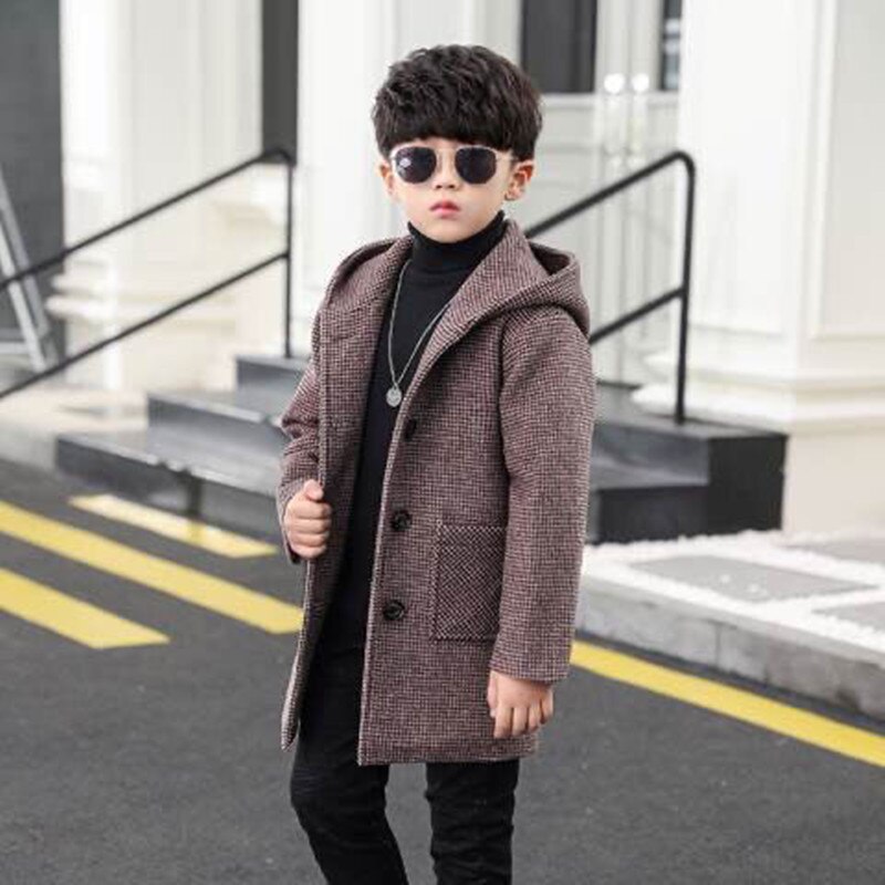 Jacket For Girls Wool & Blends Autumn Winter T... – Vicedeal