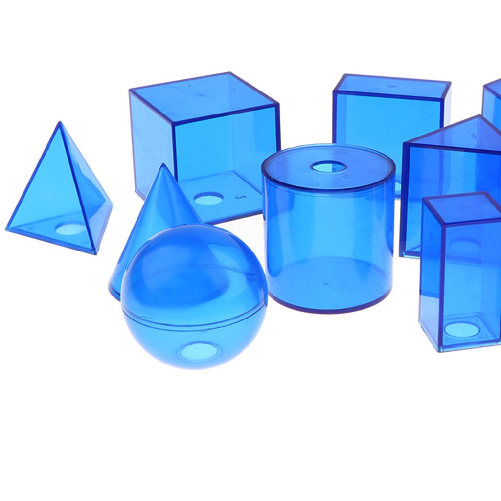 12pcs Geometric Solid Geometry Volume Shape Study ... – Grandado
