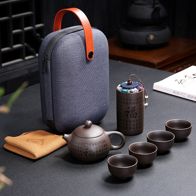 Draagbare Kungfu Teaset Travel Outdoor Office Eenv... – Grandado