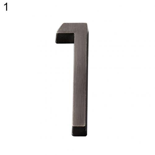 1pc Numeral Door Plaque House Drawer Sign Plating ... – Grandado