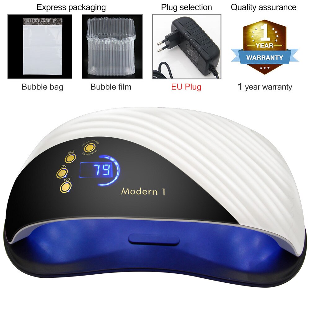 Lke 120W Uv Lamp Led Nail Lamp Nail Droger Voor Al... – Vicedeal