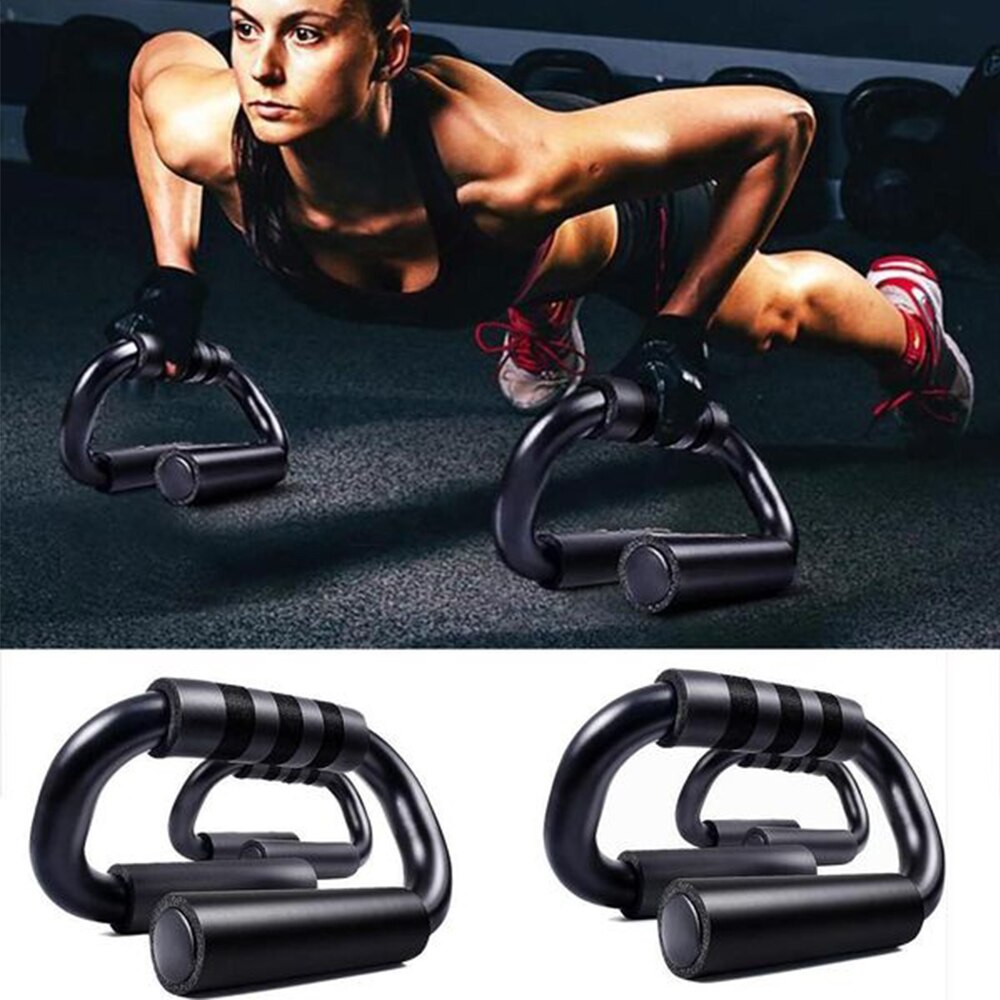 Draagbare S-Vormige Push-Up Rack Oefening Schouder... – Grandado