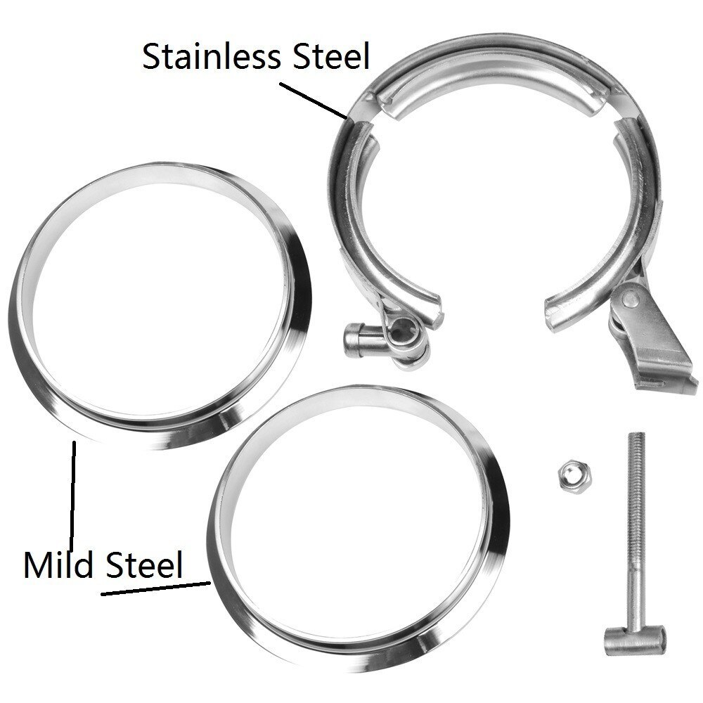 2.5 "/3.0"/3.5 "Rvs V-Band Klem Fle... – Vicedeal