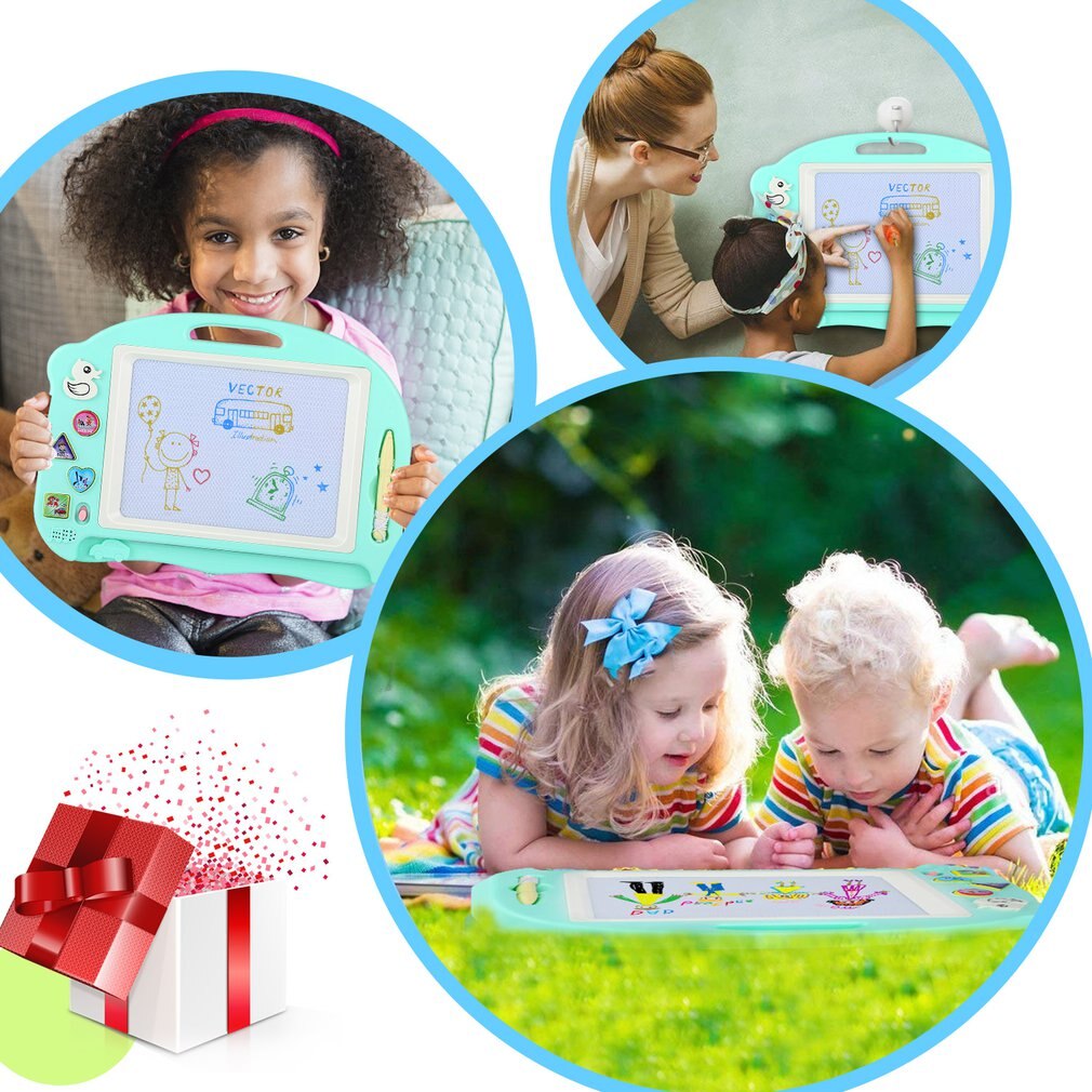 Drawing Board - Erasable Scribble Board Colorful M... – Grandado