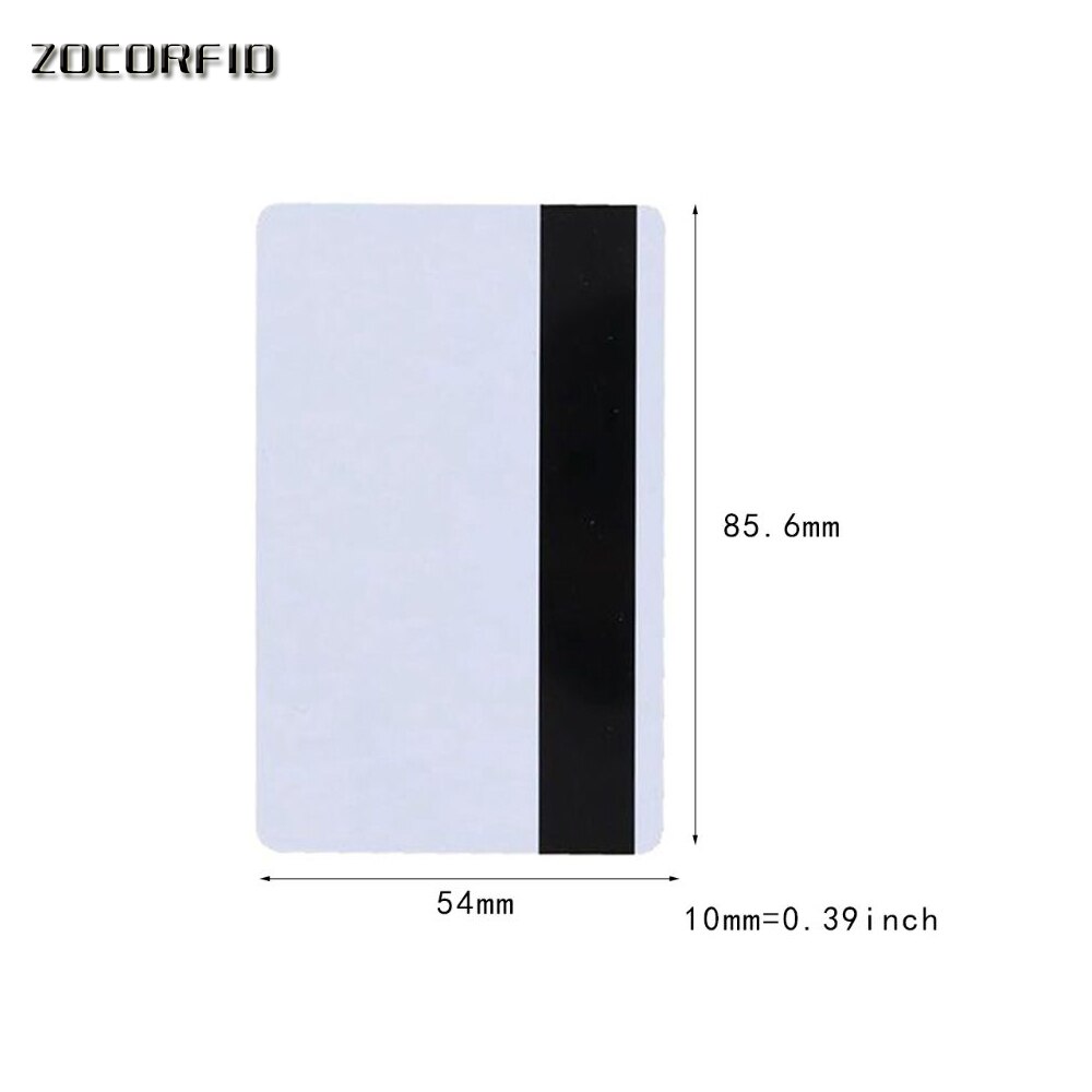 200pcs White write or read 2750OE / Blank Hico Mag... – Vicedeal