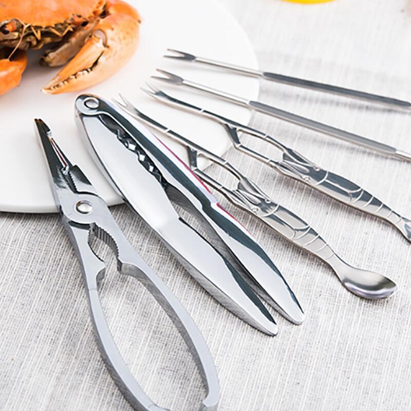 6Pcs Portable Home Eating Crabs Seafood Tool Kitch... – Grandado