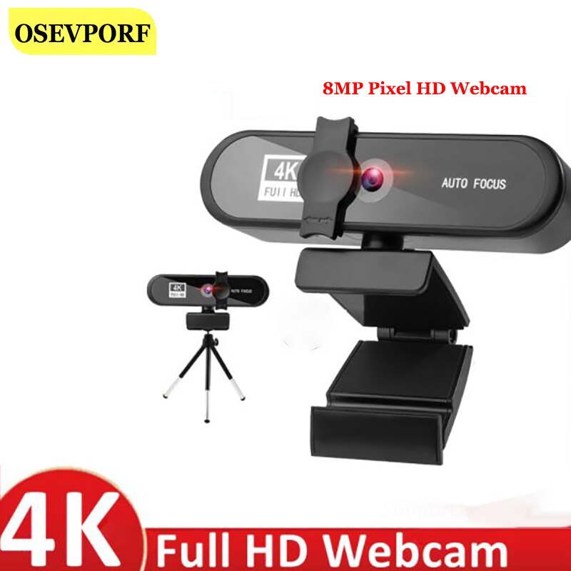 Webcam 4K Full HD 1080P Web Camera Webcam Covers F... – Vicedeal