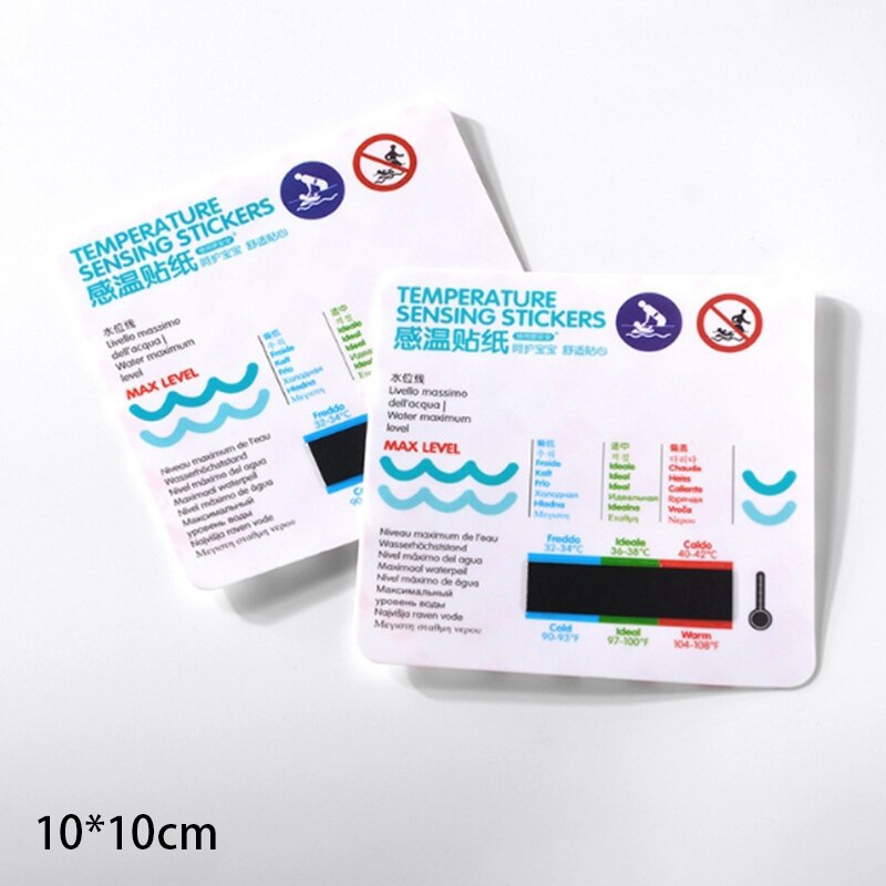 10 Pcs Water Thermometer Card Water Temperature Me... – Grandado